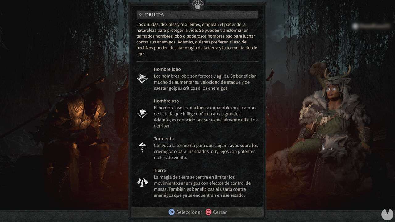 Druida en Diablo 4: Atributos, mejores habilidades, builds y consejos