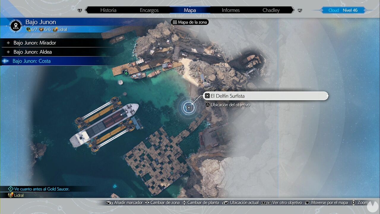 El Delfín Surfista en Final Fantasy VII Rebirth: cómo ganar y recompensas