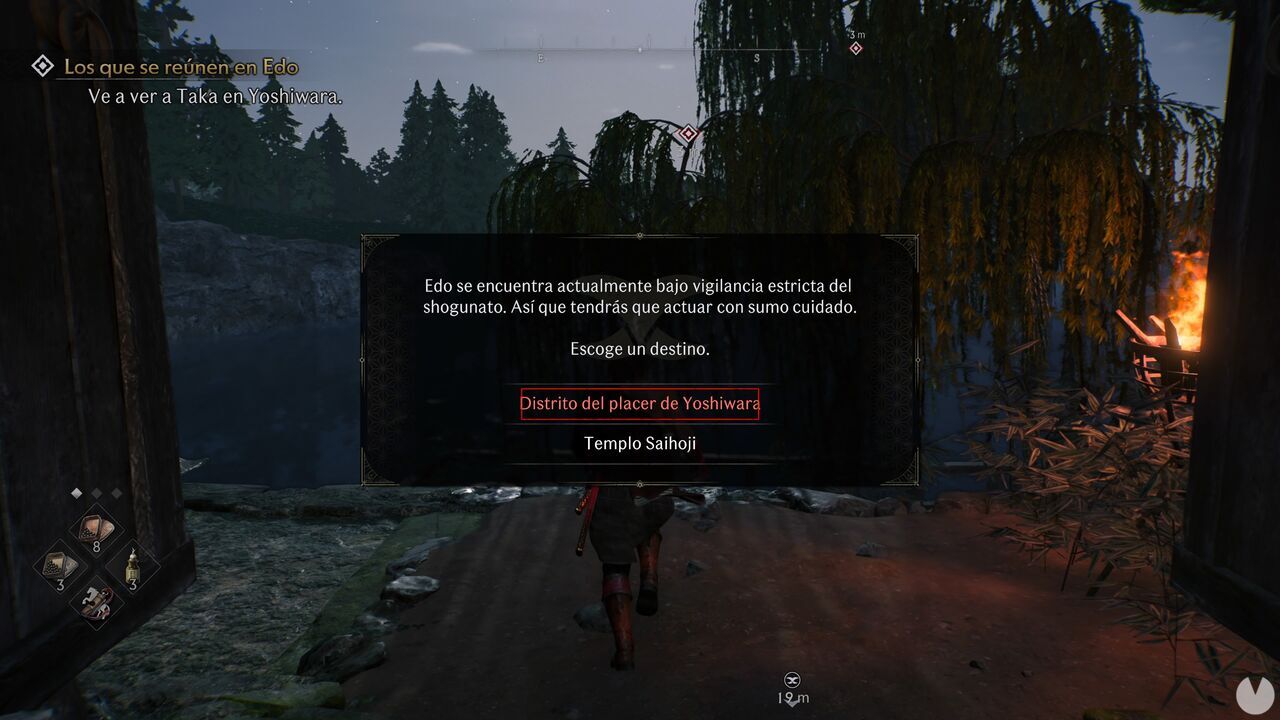 Los que se reúnen en Edo al 100% en Rise of the Ronin