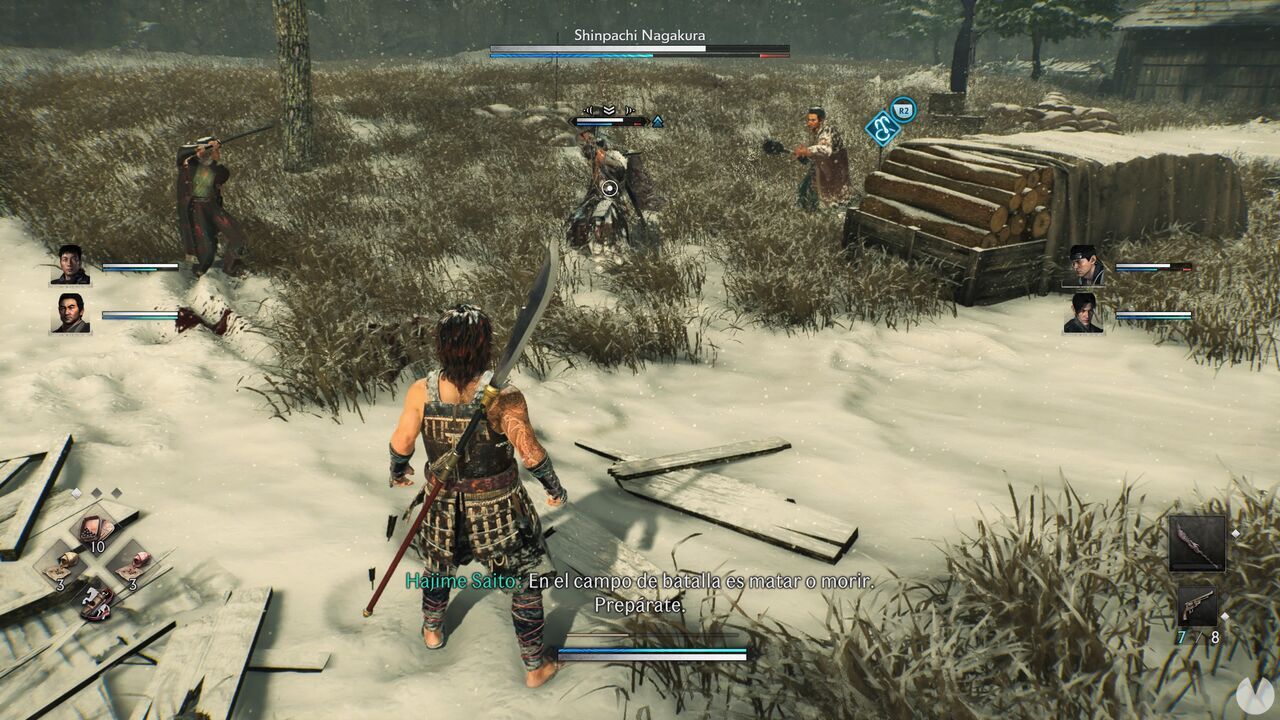 La batalla de Toba-Fushimi al 100% en Rise of the Ronin