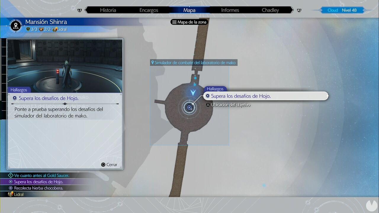 Simulador Versus Shinra en Final Fantasy VII Rebirth: cómo ganar y recompensas
