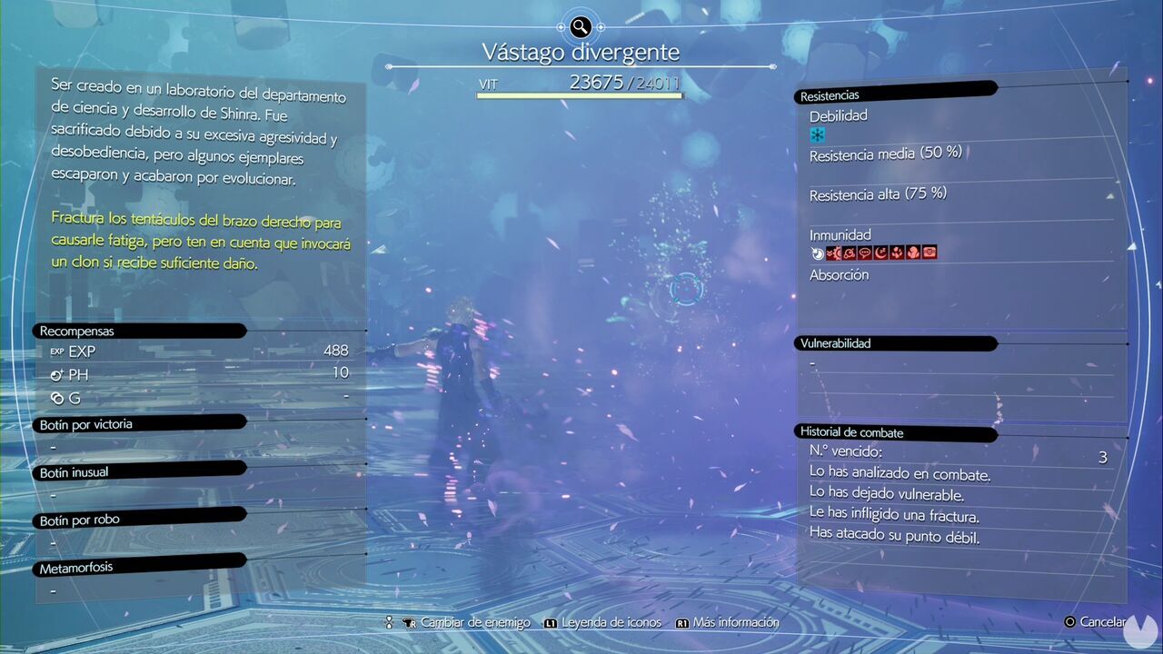 Simulador Versus Shinra en Final Fantasy VII Rebirth: cómo ganar y recompensas