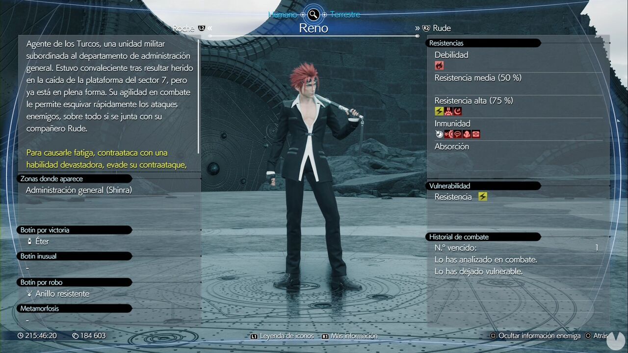 Reno y Rude en Final Fantasy VII Rebirth y cómo derrotarlos