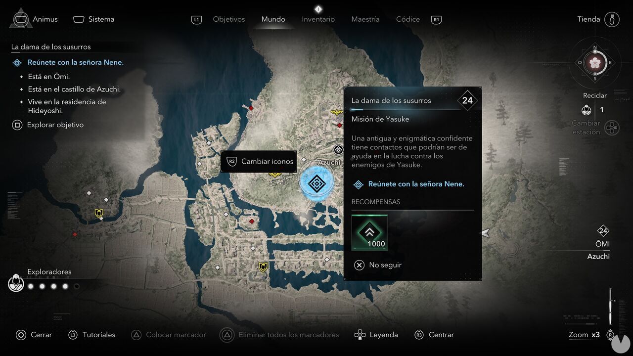La Naginata en Assassin's Creed Shadows: Misiones al 100% y cómo matarlo