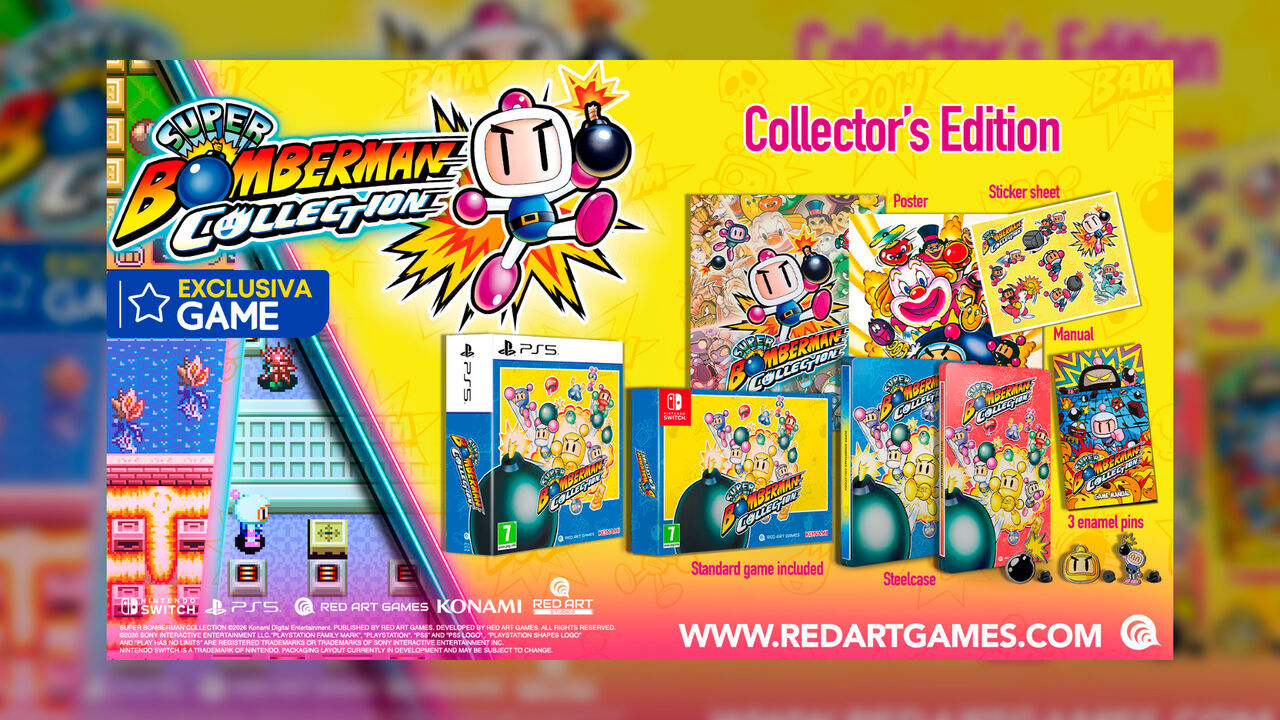 Ya puedes reservar Super Bomberman Collection y su edición para ...