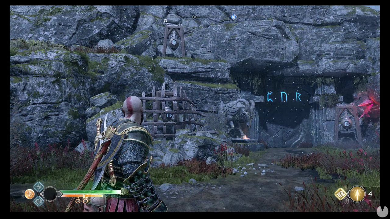 Salve al rey en God of War (PS4)