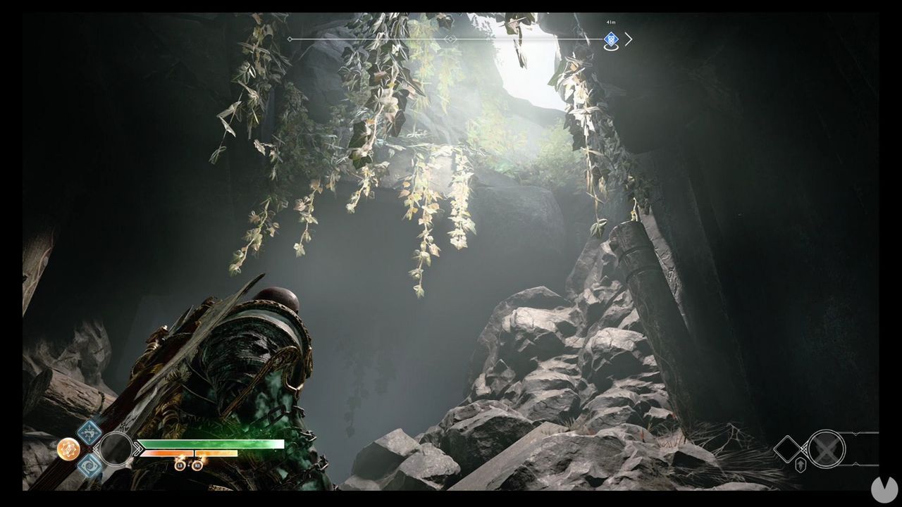 Salve al rey en God of War (PS4)