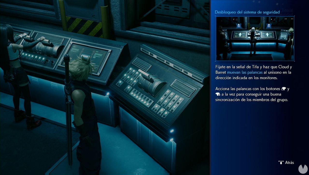 Capítulo 7: Infiltración en el reactor n.º 5 al 100% en Final Fantasy ...