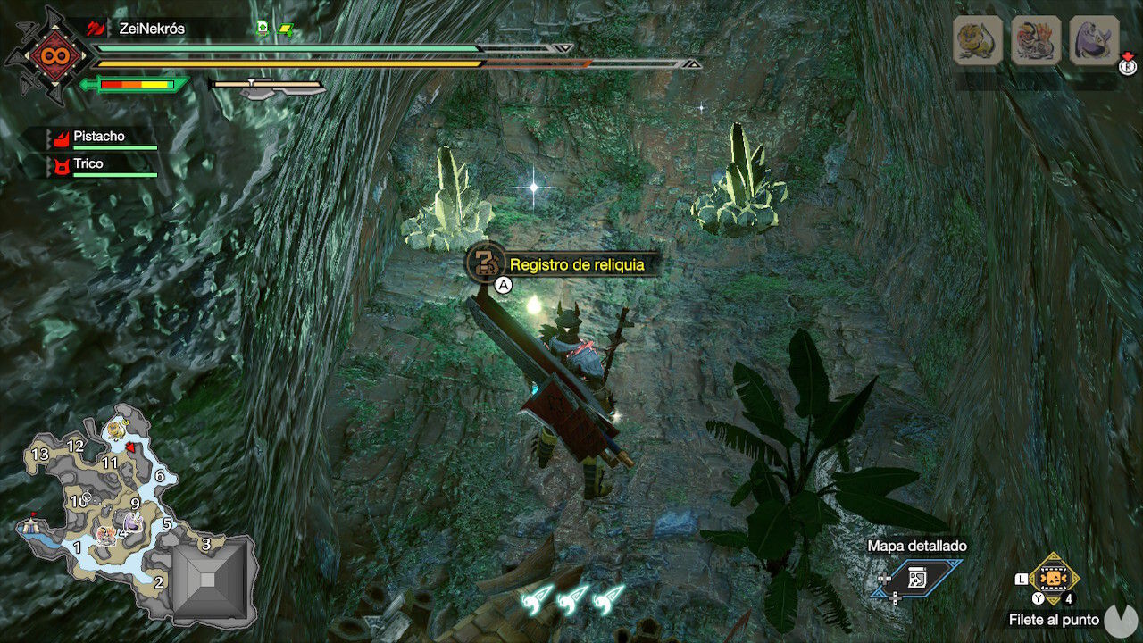 Monster Hunter Rise: Mensajes antiguos del Bosque inundado (Localización)