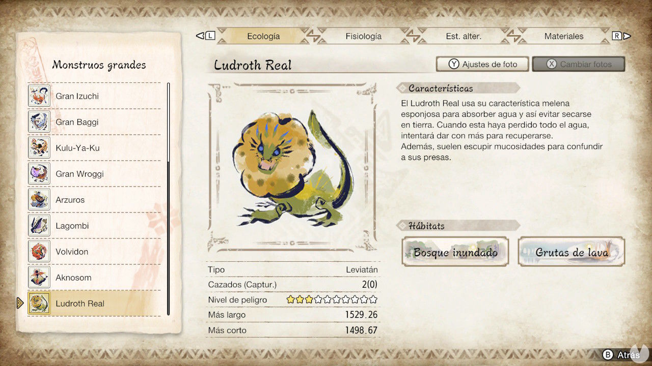 Ludroth Real en Monster Hunter Rise: cómo cazarlo y recompensas