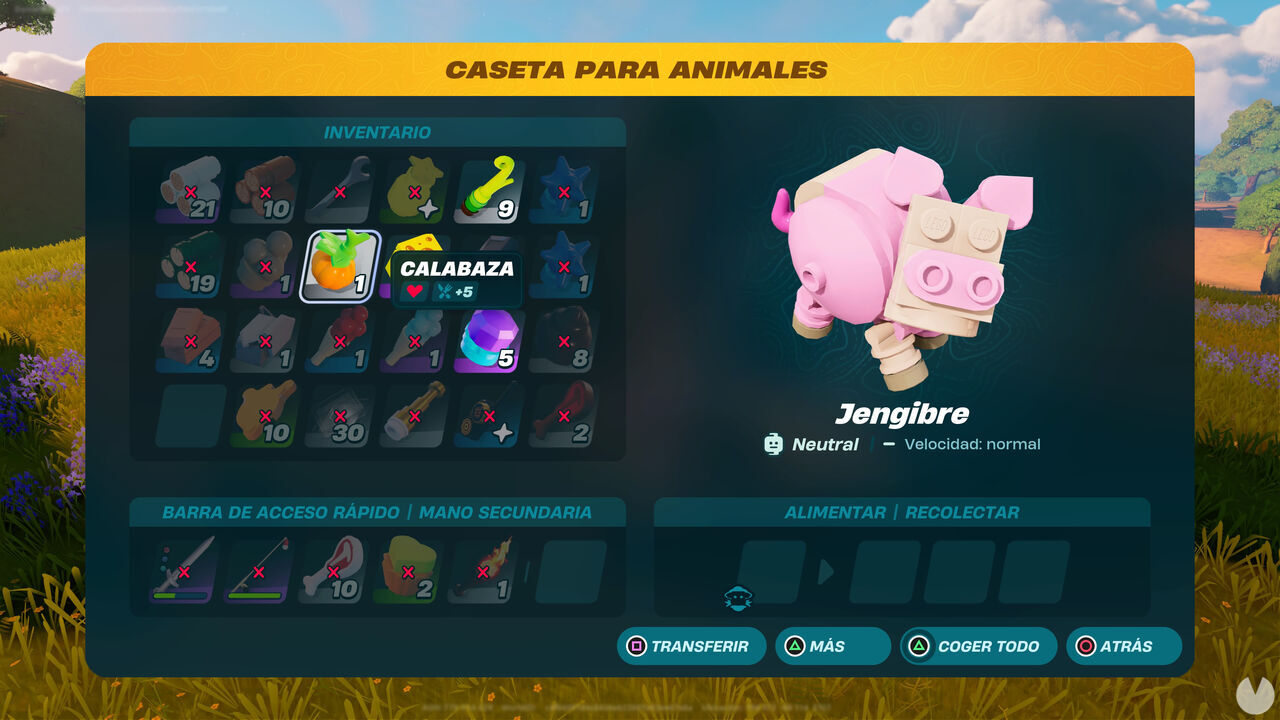 LEGO Fortnite: ¿Cómo domesticar animales y crear una granja?