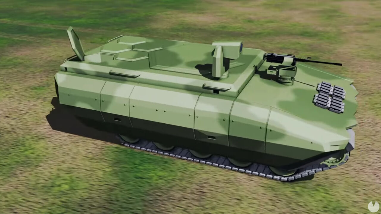 Tanques Militares Del Futuro Futurista