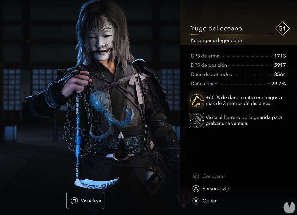 Assassin's Creed Shadows: TODAS las armas legendarias y cómo conseguirlas