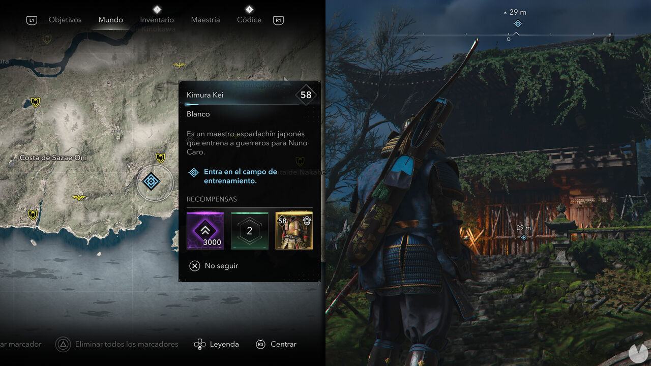 Templarios en Assassin's Creed Shadows: Localización de todos los objetivos