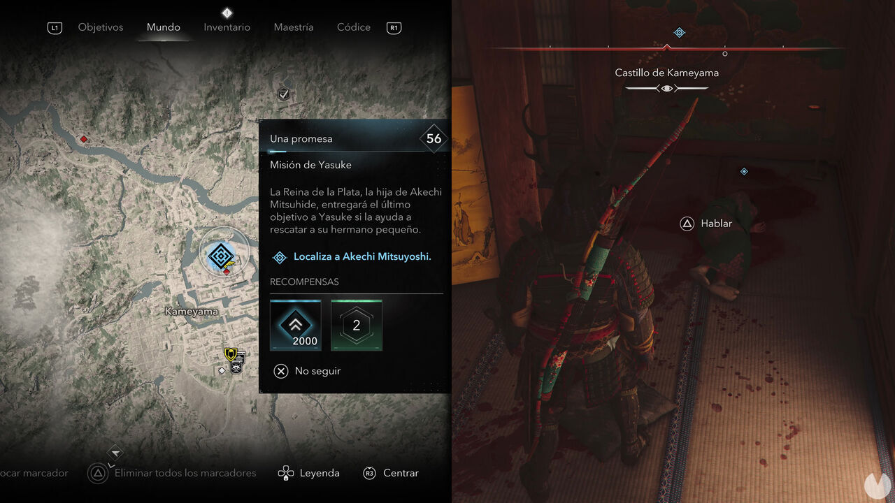 Templarios en Assassin's Creed Shadows: Localización de todos los objetivos