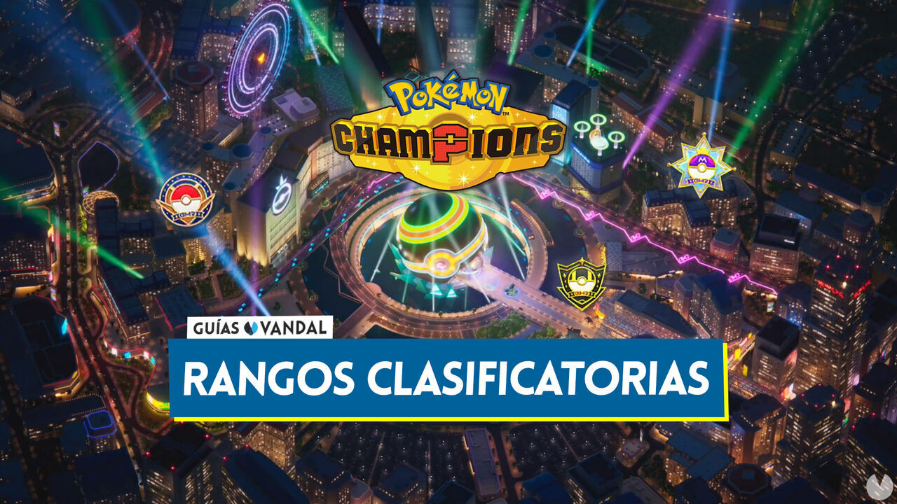 Rangos de Pokémon Champions: Cuántos hay, cómo subir niveles y recompensas
