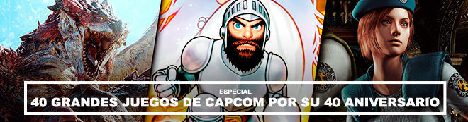 40 grandes juegos de Capcom por su 40 aniversario
