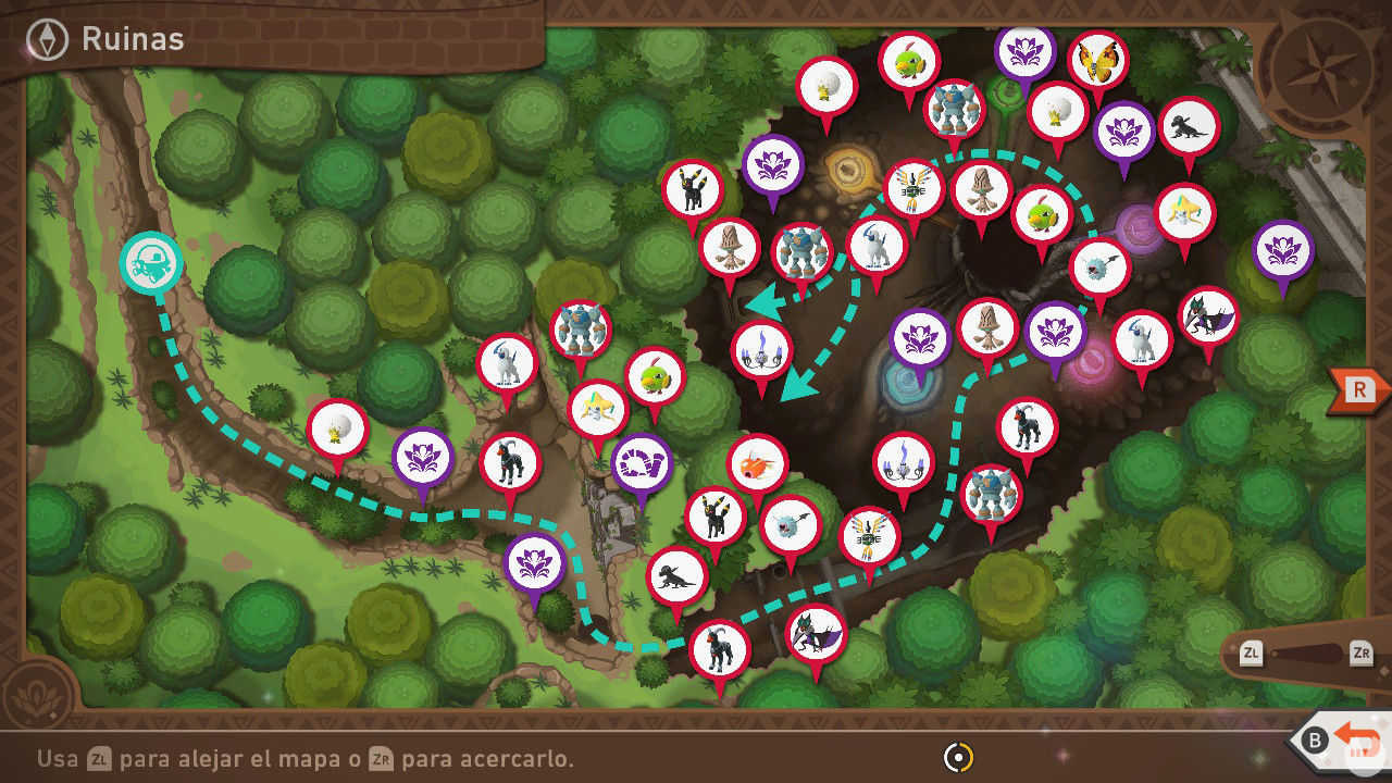 New Pokémon Snap: Ruinas de la Custodia de Aurum al 100% y Pokémon