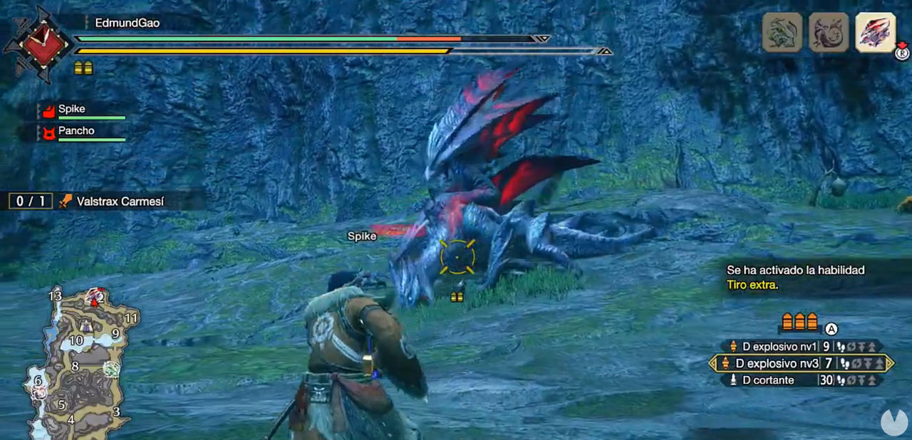 Valstrax Carmesí en Monster Hunter Rise: cómo cazarlo y recompensas