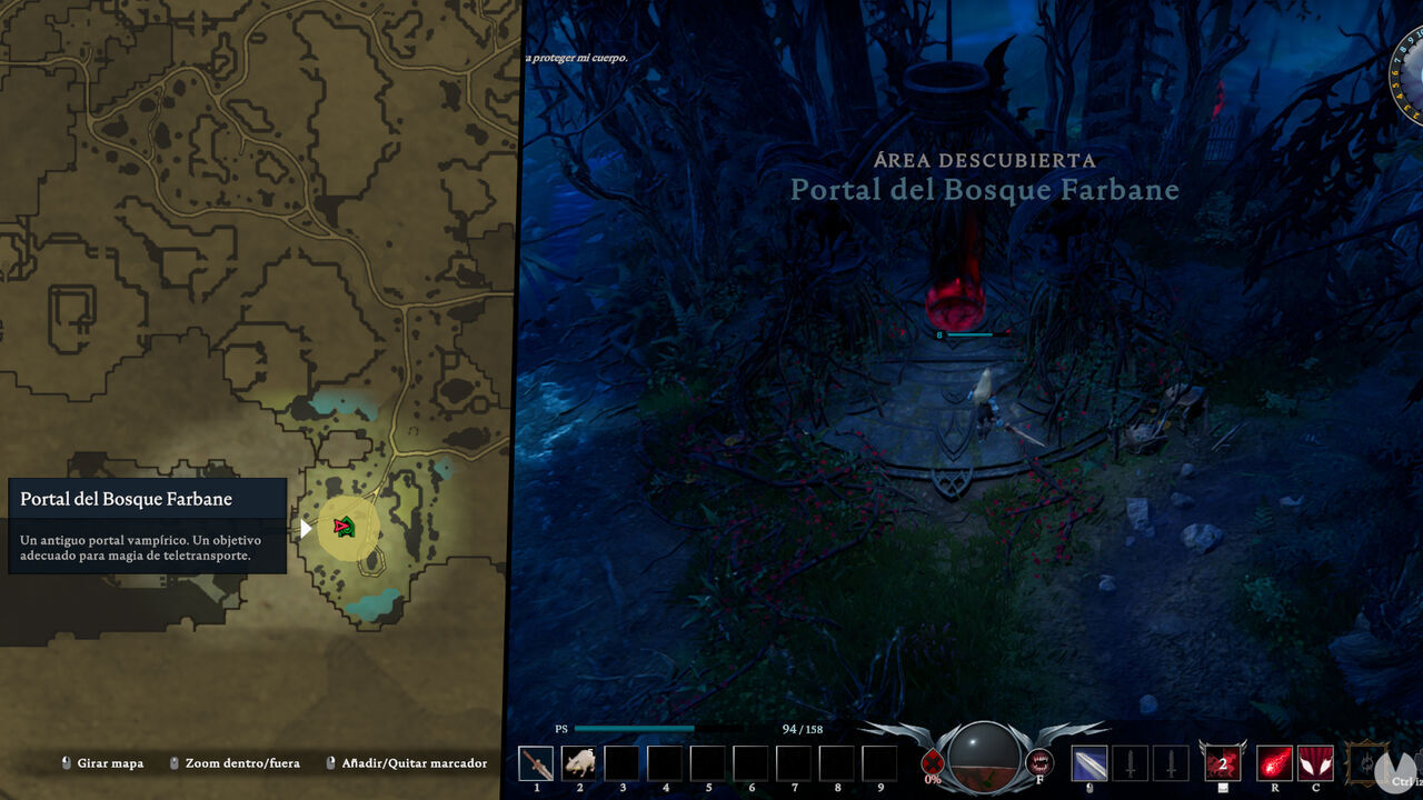 ¿Cómo viajar rápido en V Rising?: LOCALIZACIONES de portales y cuevas