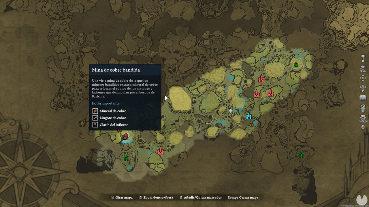 V Rising: Cómo farmear recursos y conseguir nuevas recetas