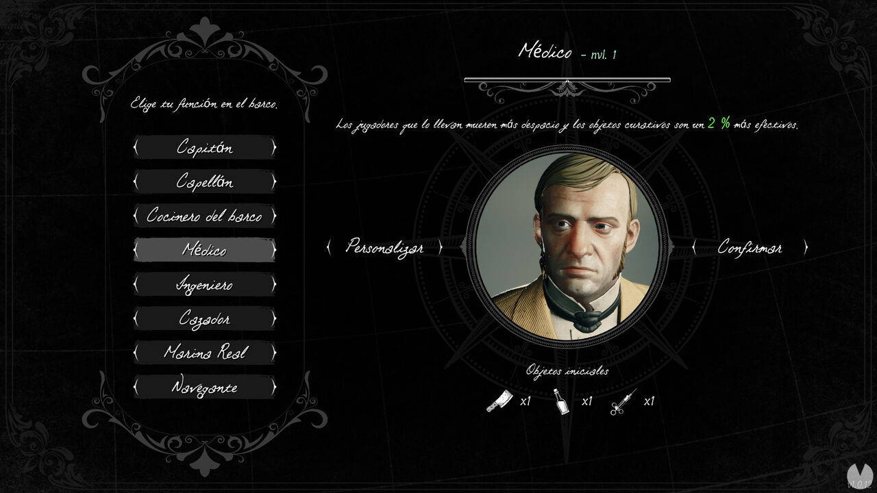 Todos los personajes en Dread Hunger: Clases, ventajas y cómo jugarlos