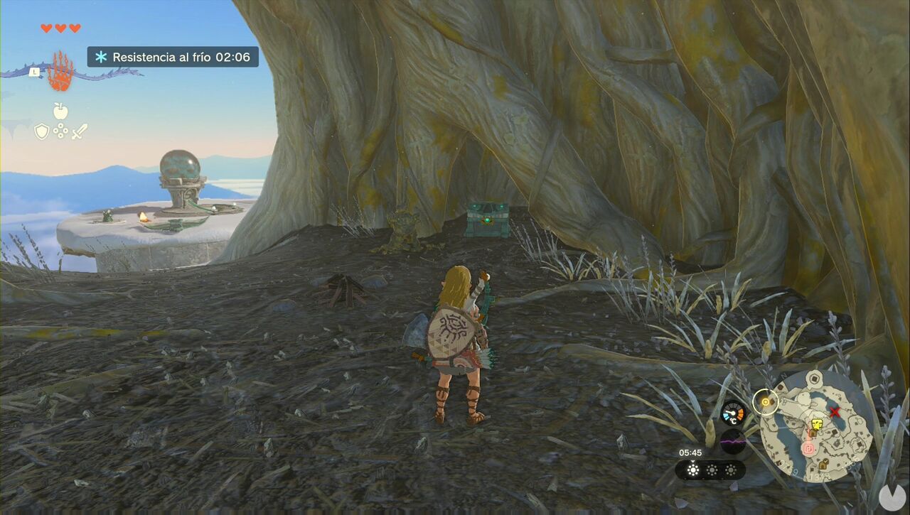 Armaduras contra frío en Zelda: Tears of the Kingdom