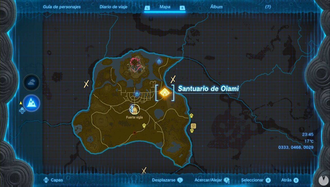 Santuario de Oiami en Zelda: Tears of the Kingdom - Solución y cómo llegar