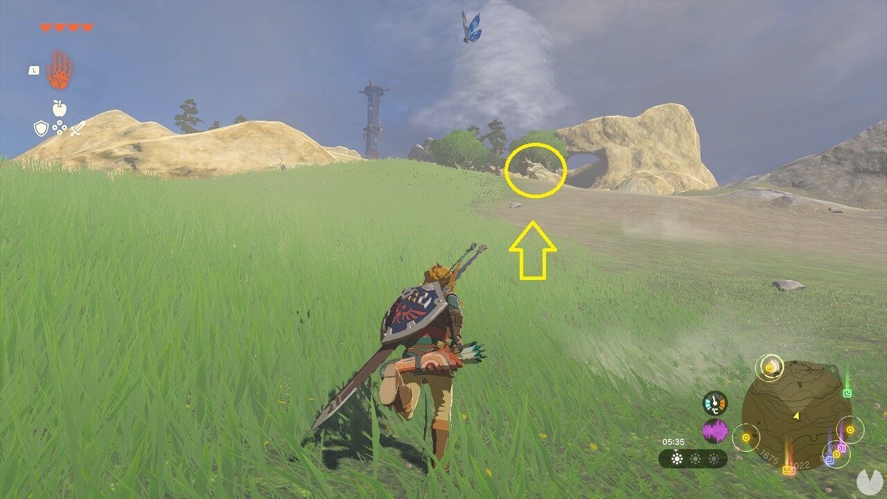 ¿Cómo encontrar a Obab en Zelda: Tears of the Kingdom? - Localización