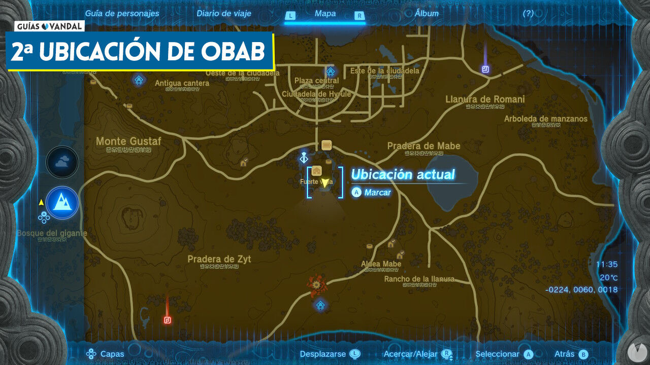 ¿Cómo encontrar a Obab en Zelda: Tears of the Kingdom? - Localización