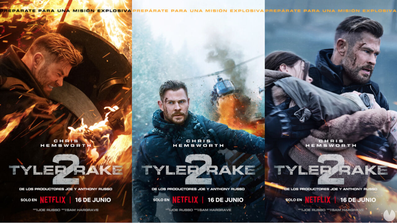 'Tyler Rake 2' estrena tráiler explosivo con Chris Hemsworth preparando ...