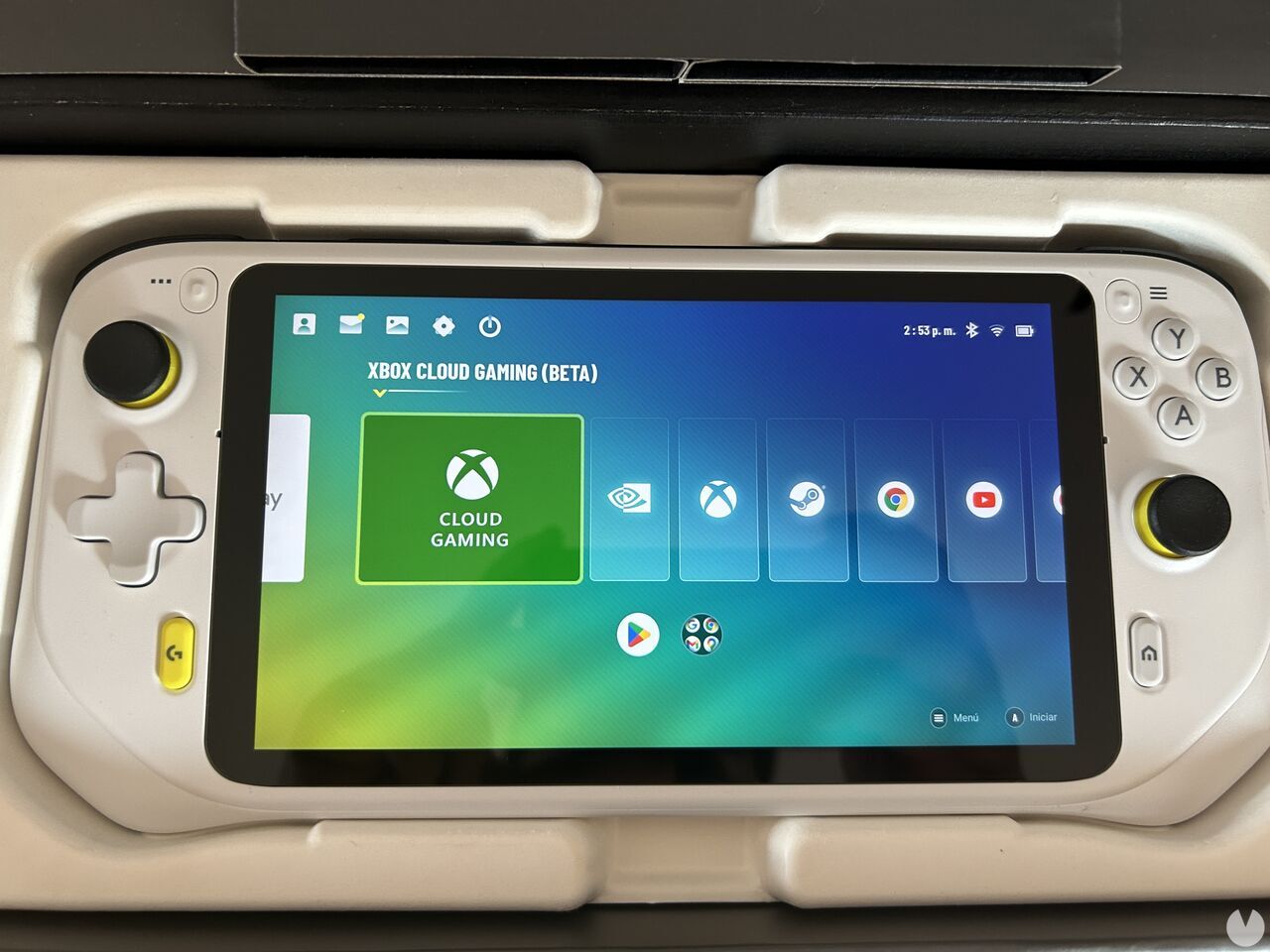 Análisis Logitech G Cloud, una portátil para el juego en la nube ...