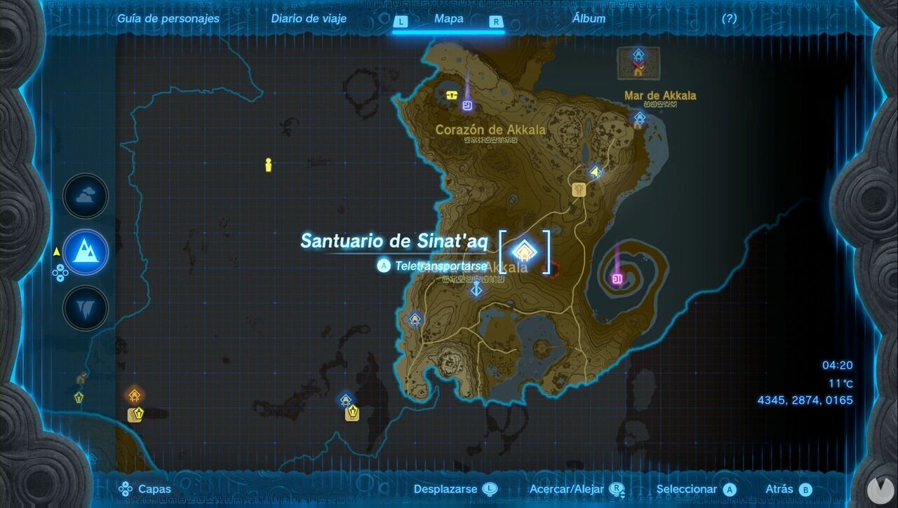 Santuario de Sinat'aq en Zelda: Tears of the Kingdom - Solución y cómo ...