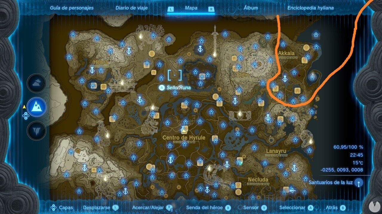 Santuarios de Akkala en Zelda: Tears of the Kingdom