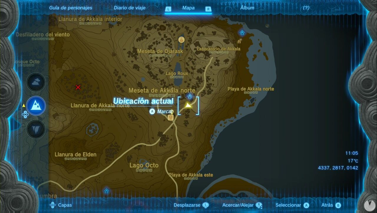 El gran fósil de Eldin en Zelda: Tears of the Kingdom