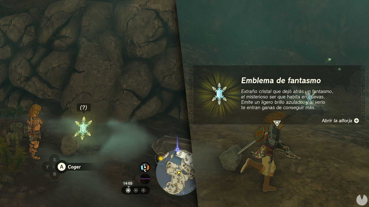 TODOS los fantasmos y cuevas en Zelda: Tears of the Kingdom - Localización