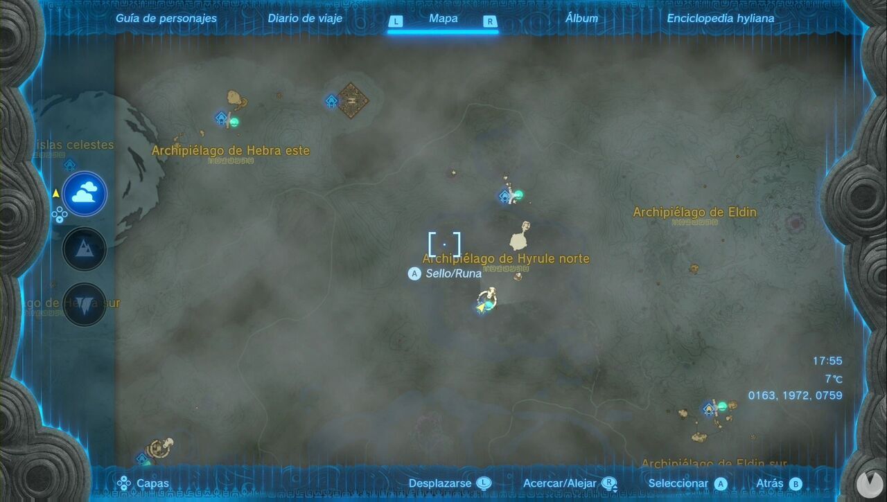Santuarios Del Cielo Del Centro De Hyrule En Zelda Tears Of The Kingdom