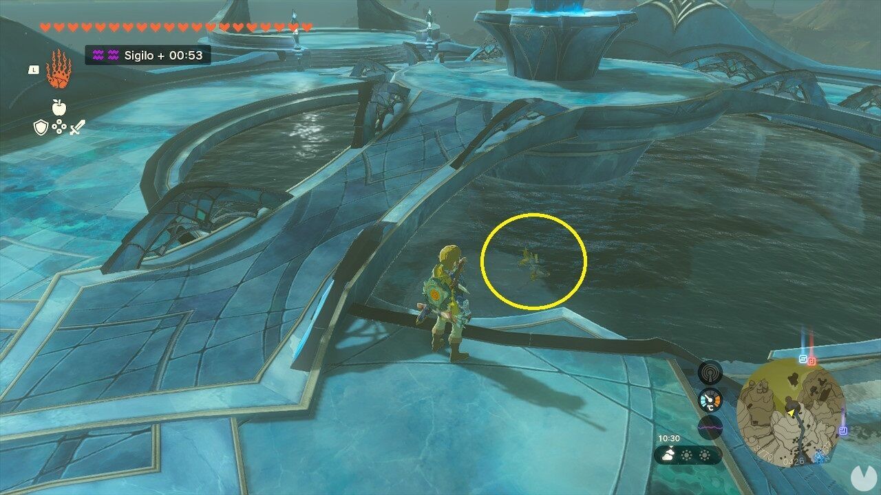 Cómo conseguir arowana arcaico en Zelda: Tears of the Kingdom