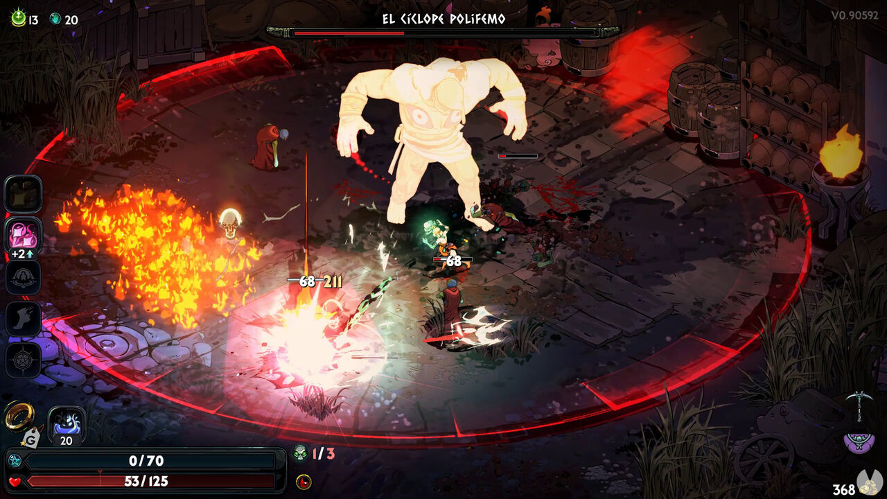 Cíclope Polifemo en Hades 2: Cómo derrotarlo, consejos y trucos