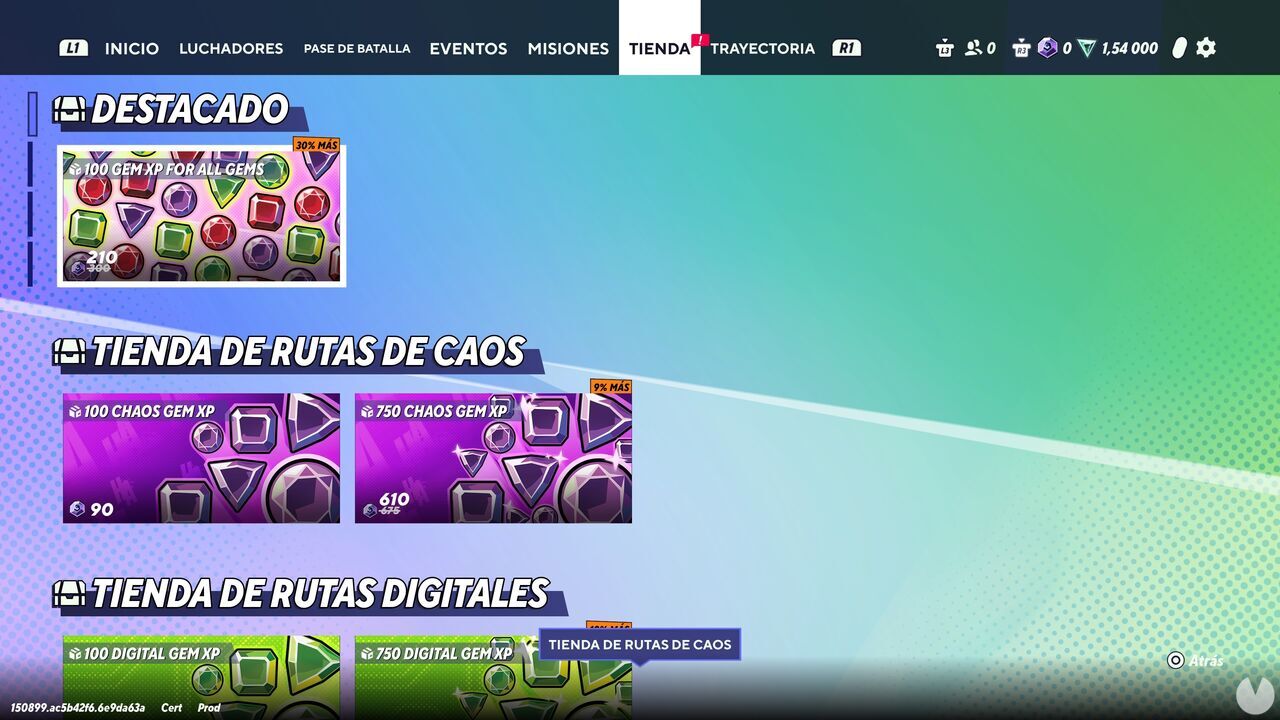 MultiVersus: Cómo conseguir gemas, subirlas de nivel y cuáles son mejores