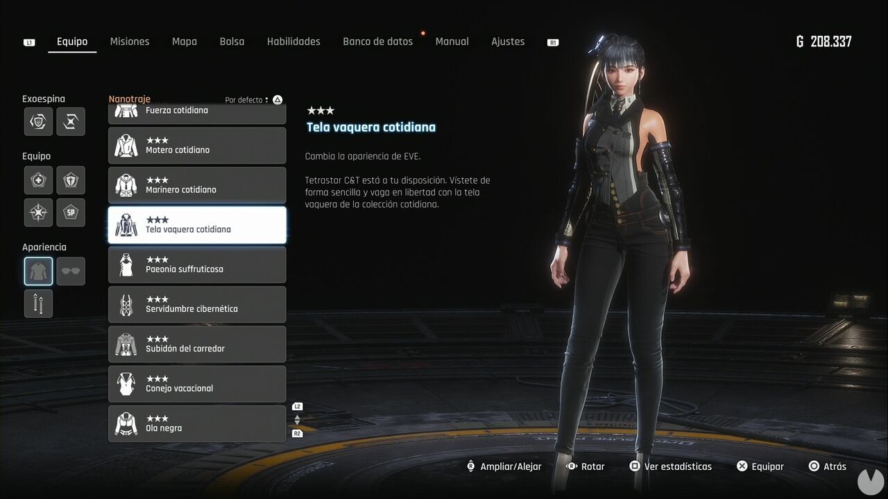 TODOS los trajes en Stellar Blade y cómo conseguirlos