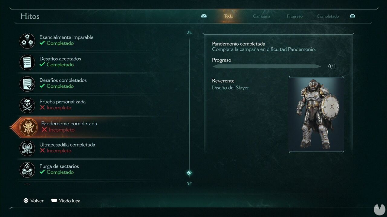 Todos los skins del Slayer en DOOM: The Dark Ages y cómo conseguirlos