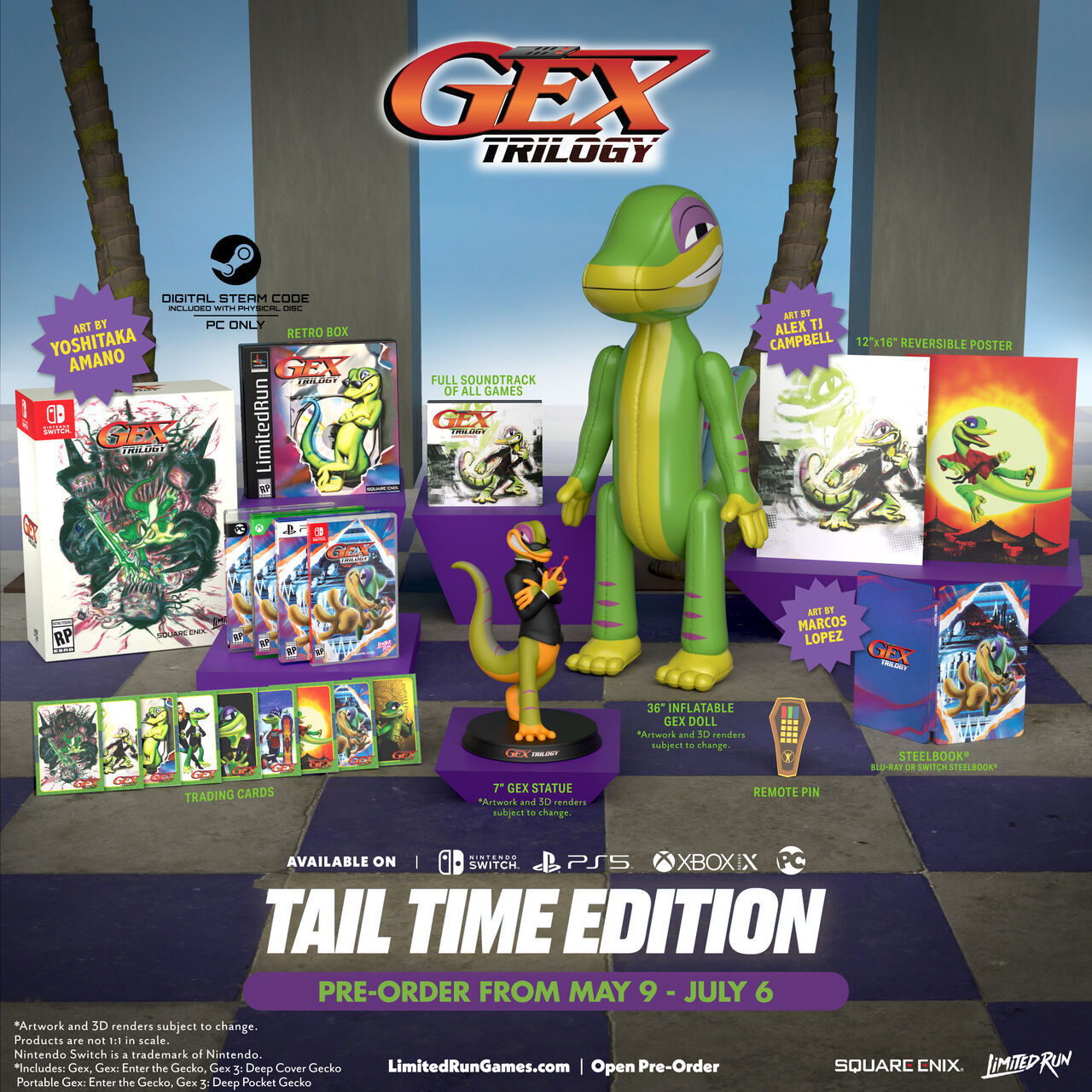 El recopilatorio retro Gex Trilogy ya tiene fecha de lanzamiento en PS5, Xbox Series, Nintendo ...