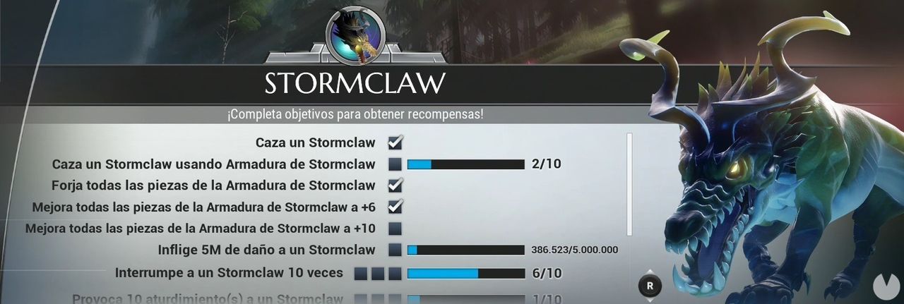 Stormclaw en Dauntless: cómo matarlo fácilmente y recompensas
