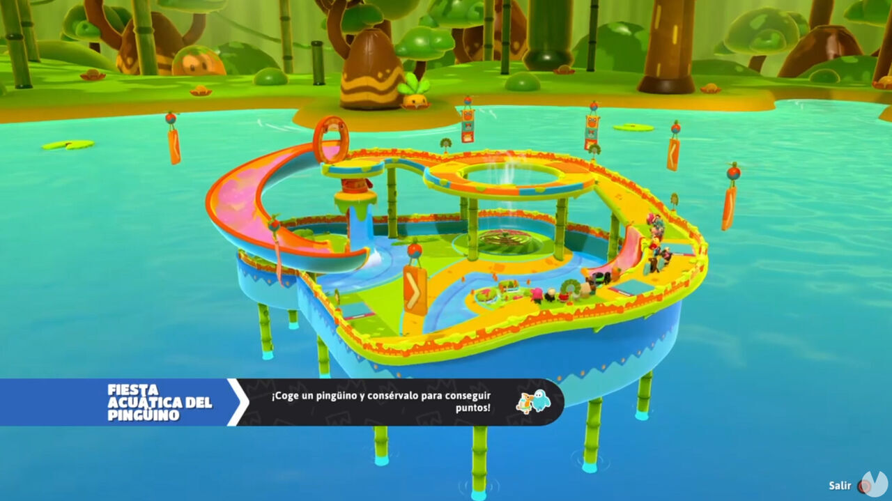 Prueba Fiesta acuática del pingüino en Fall Guys: ¿Cómo ganar y ...