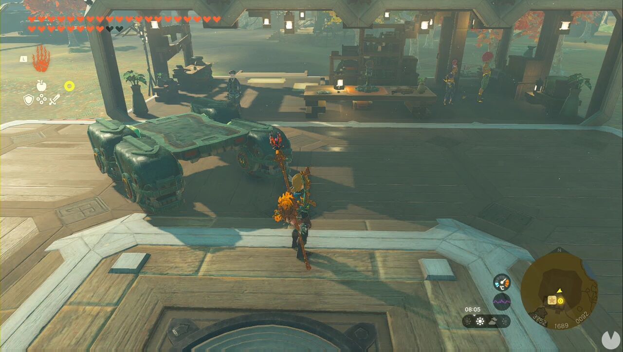 El circuito de Arkadia en Zelda: Tears of the Kingdom