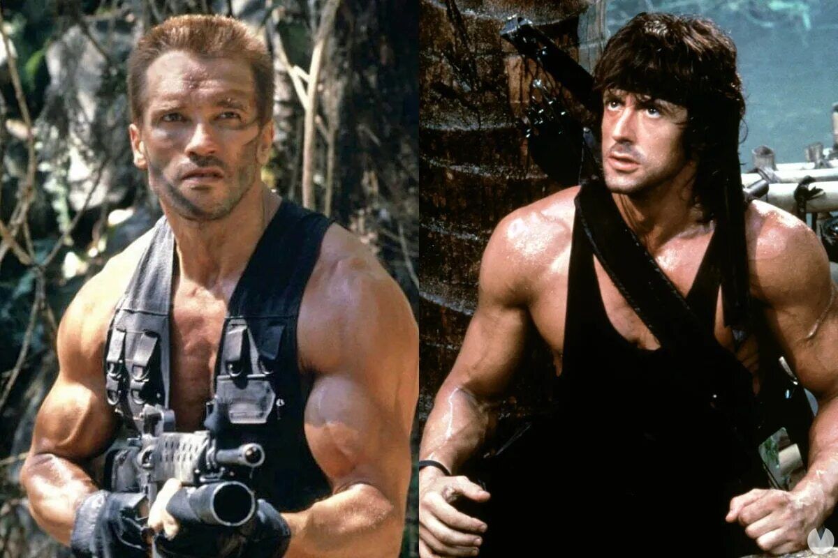 Stallone reconoce que Schwarzenegger era el mejor héroe de acción del cine - Vandal Random