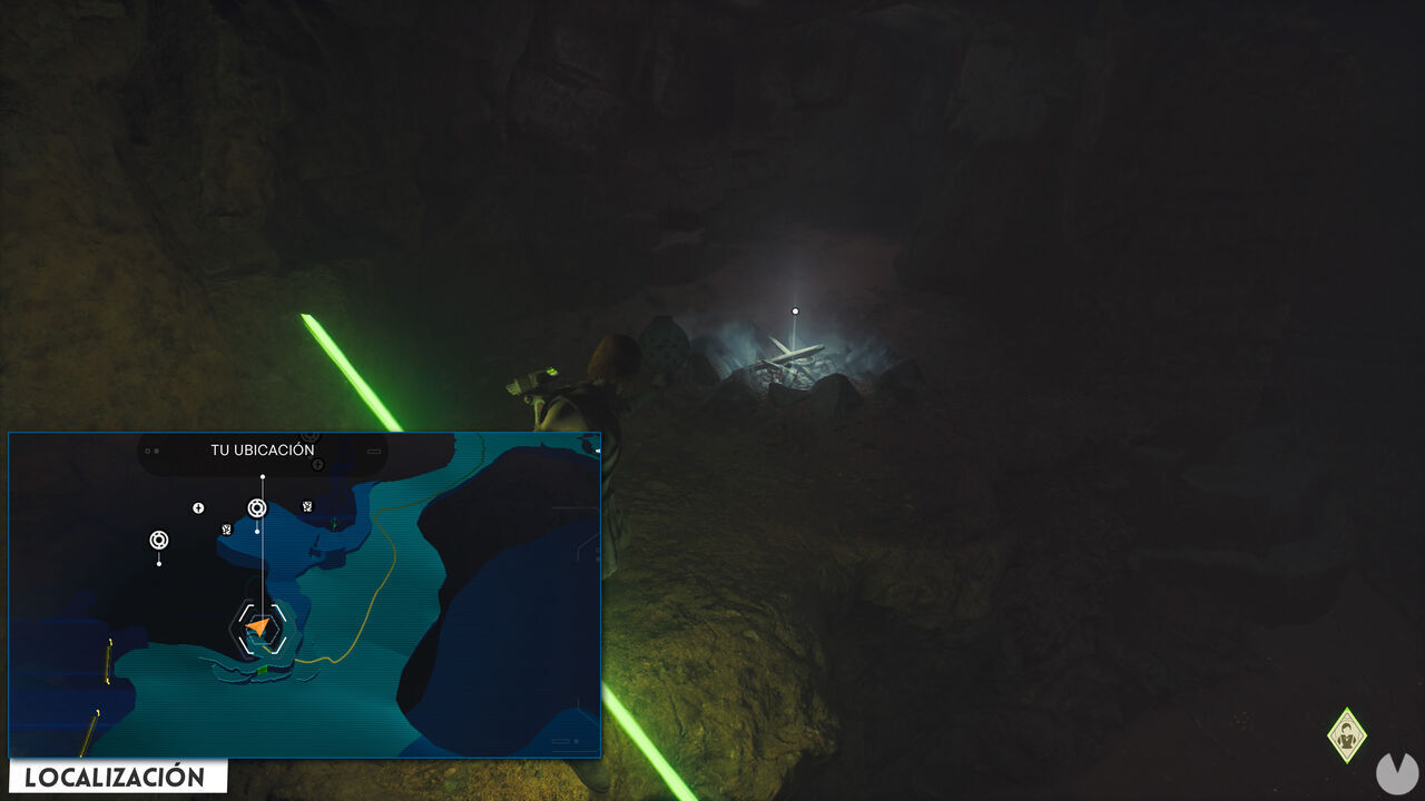 Bancos de datos de Jedha al 100% en Star Wars Jedi Survivor - Localización