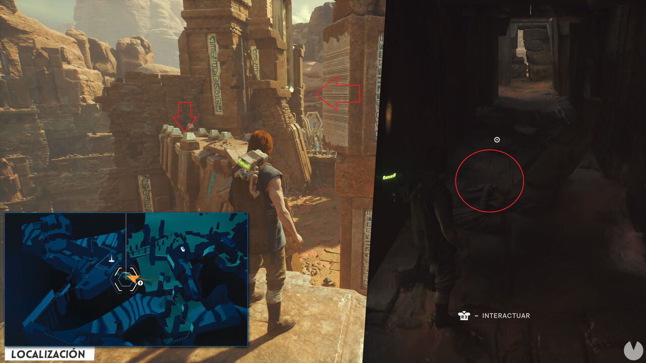 Tesoros de Jedha al 100% en Star Wars Jedi Survivor - Localización