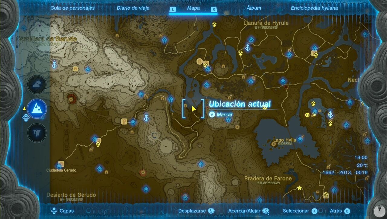 Infortunio en el cañón de Gerudo en Zelda: Tears of the Kingdom